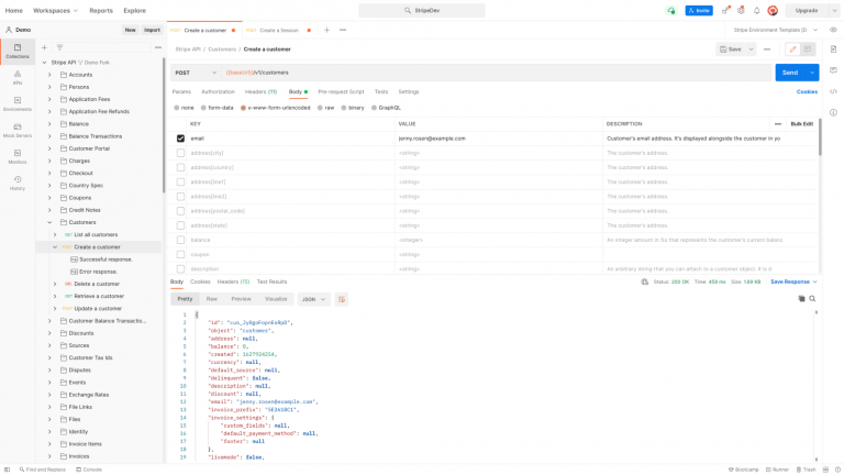 Testing Payments with Stripe's New Postman Collections | Postman Blog