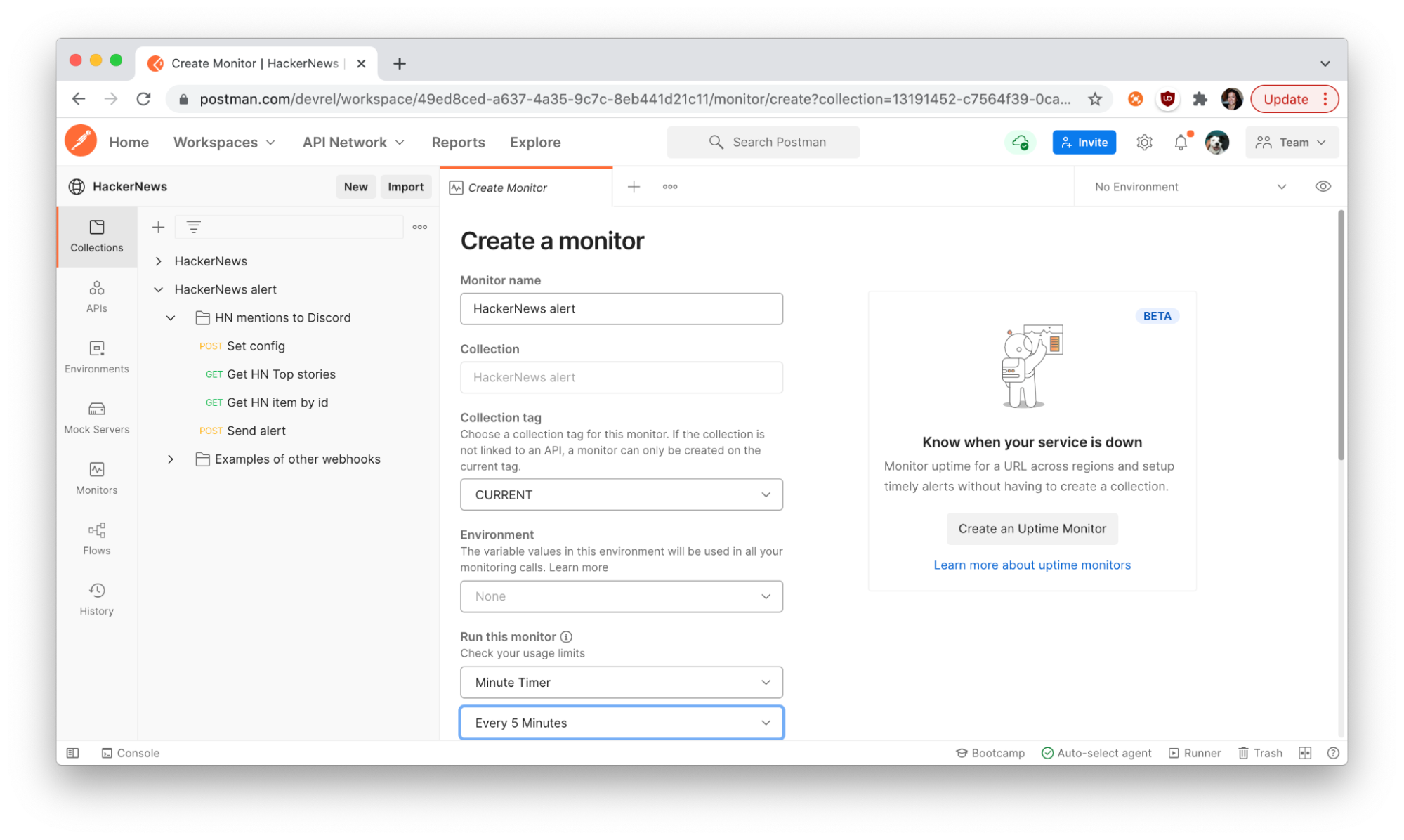 Build a Postman Alert for HackerNews | Postman Blog