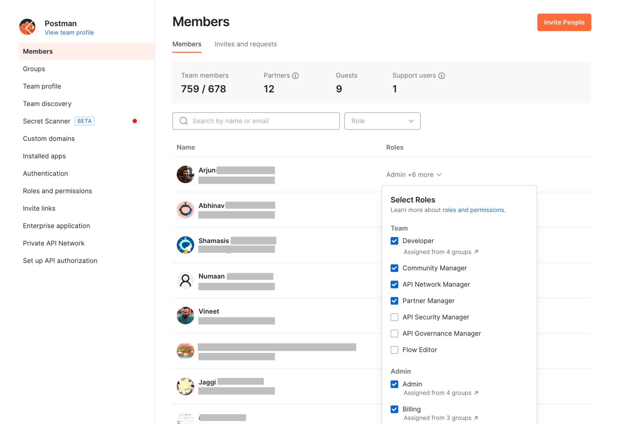 Managing Team Members and Roles in Postman Just Got Easier | Postman Blog