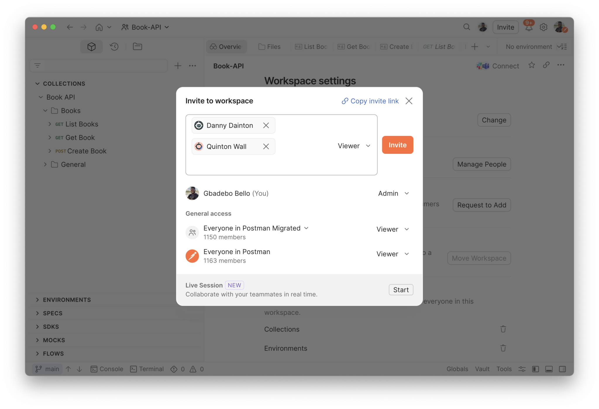 Collaborating on APIs with Postman Team Workspaces and Native Git ...